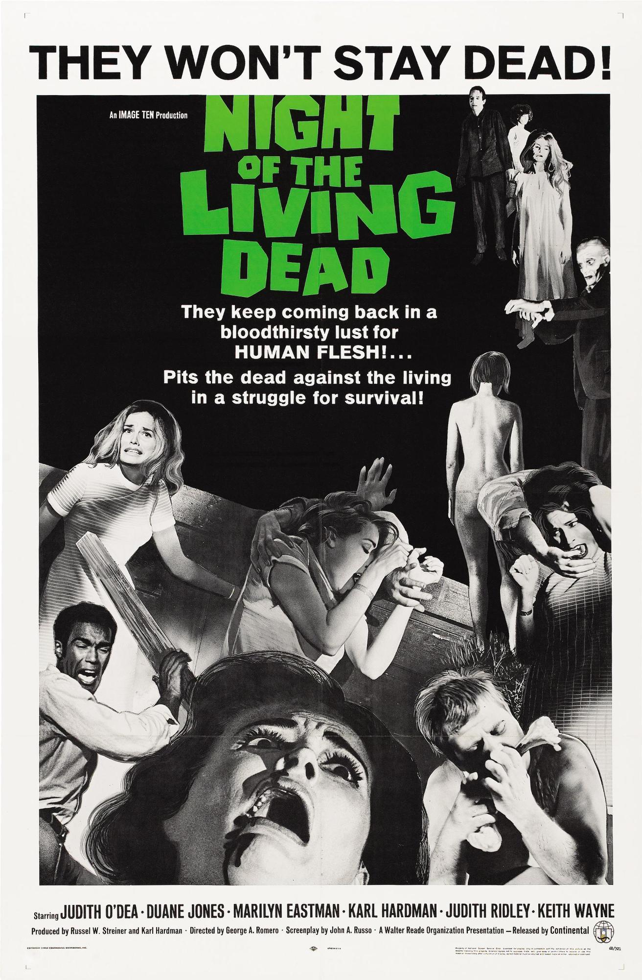 活死人之夜 1968年乔治A罗梅罗执导美国恐怖电影 搜狗百科