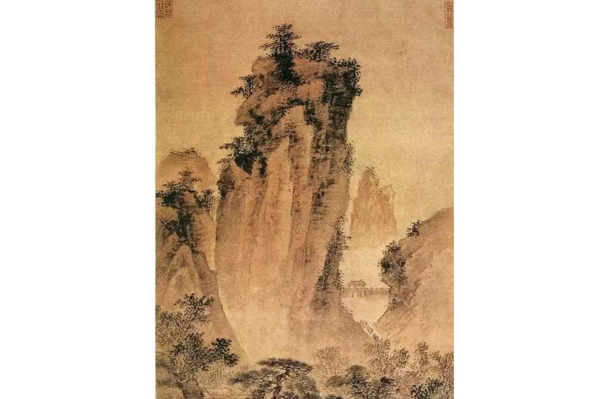 明戴进关山行旅图 明朝戴进的画作 搜狗百科