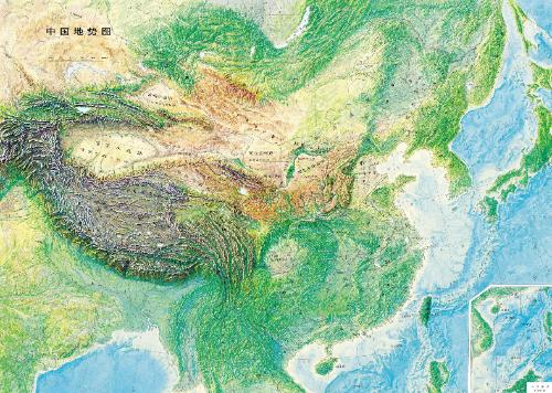 中国地形图山脉 _排行榜大全