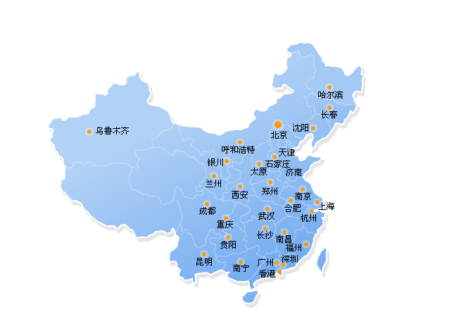 中国省会地图高清版图片
