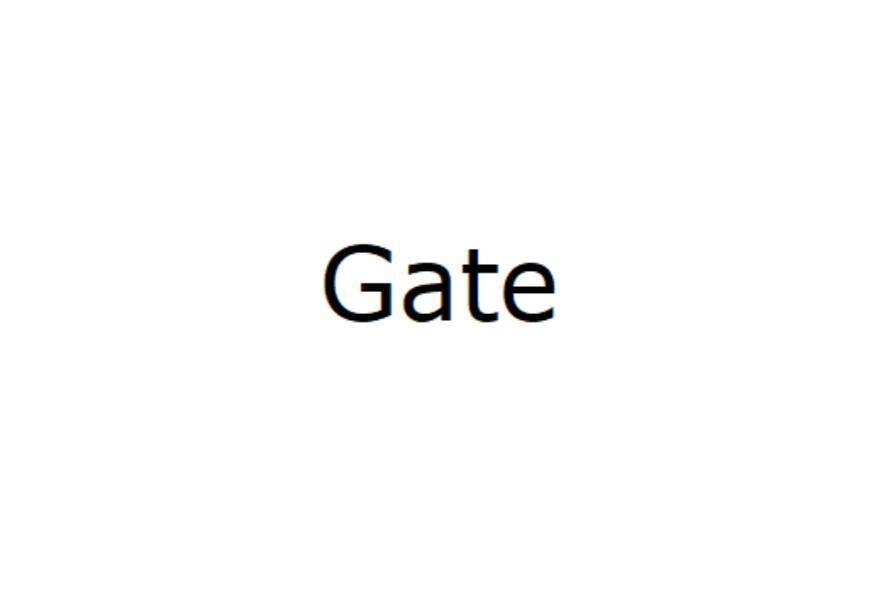 Gate(单词)_搜狗百科