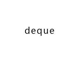deque - 搜狗百科
