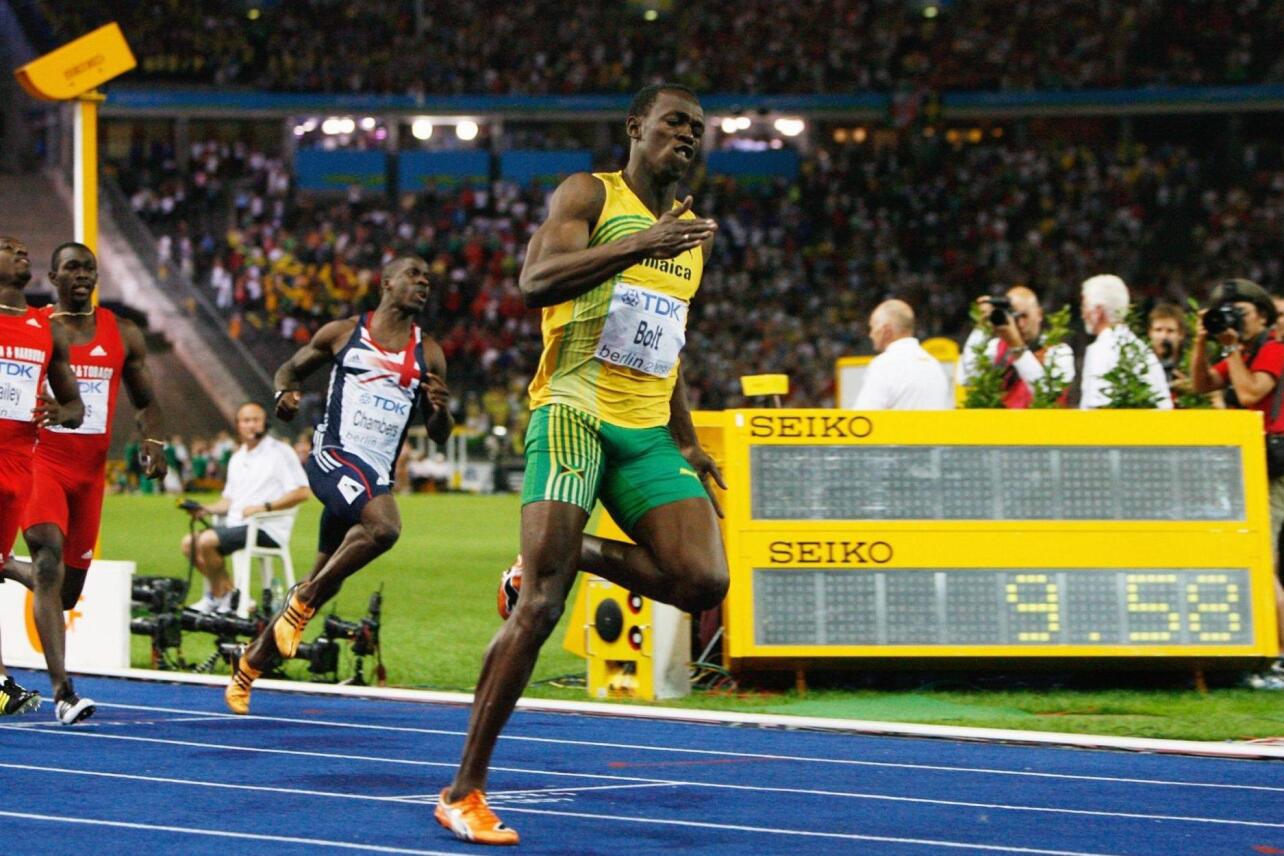 百米世界纪录(世界男子百米最好的成绩)_搜狗百科