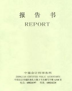 验资报告 - 搜狗百科